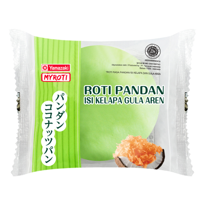 MYROTI Roti Pandan Isi Kelapa Gula Aren 58 g | Alfagift